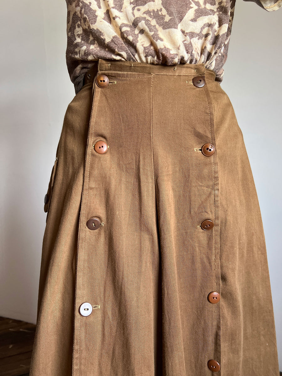 Edwardian Convertible Riding Skirt - Pants, 1910's – Thief Island Vintage