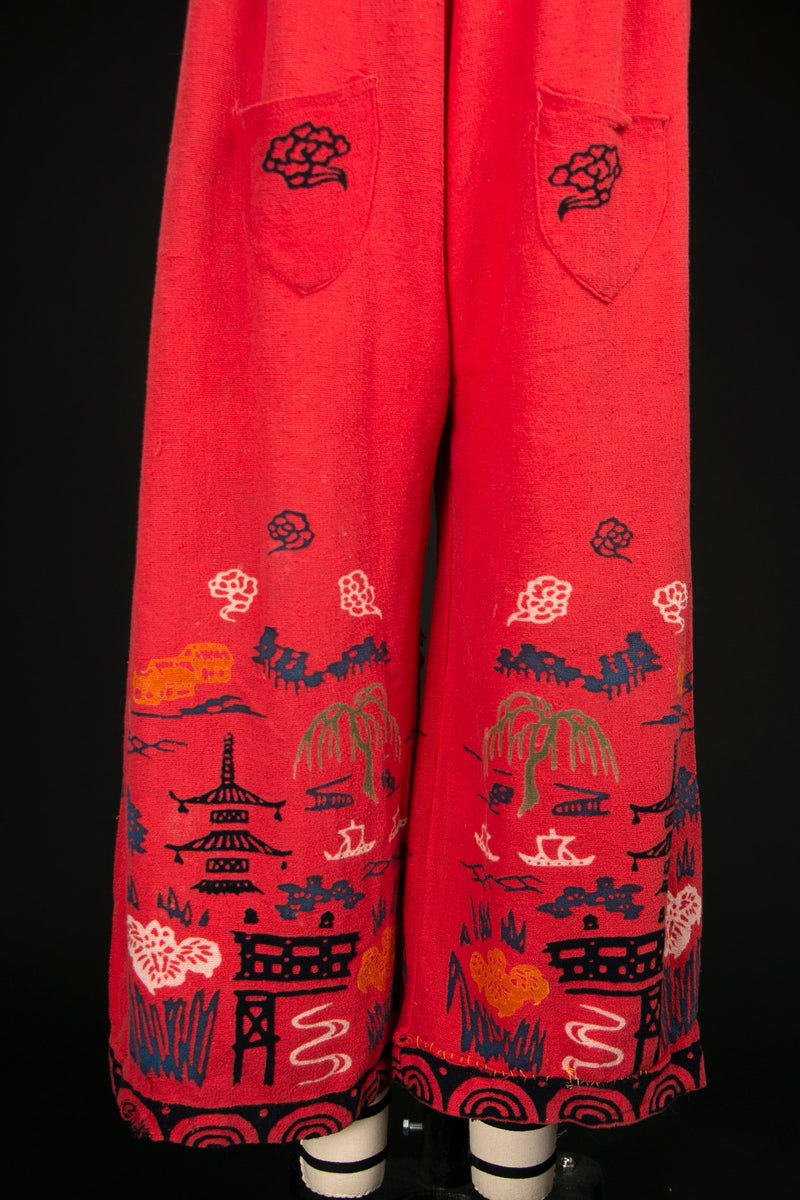 Early Vintage 1920's - 30's Red Overalls – Thief Island Vintage