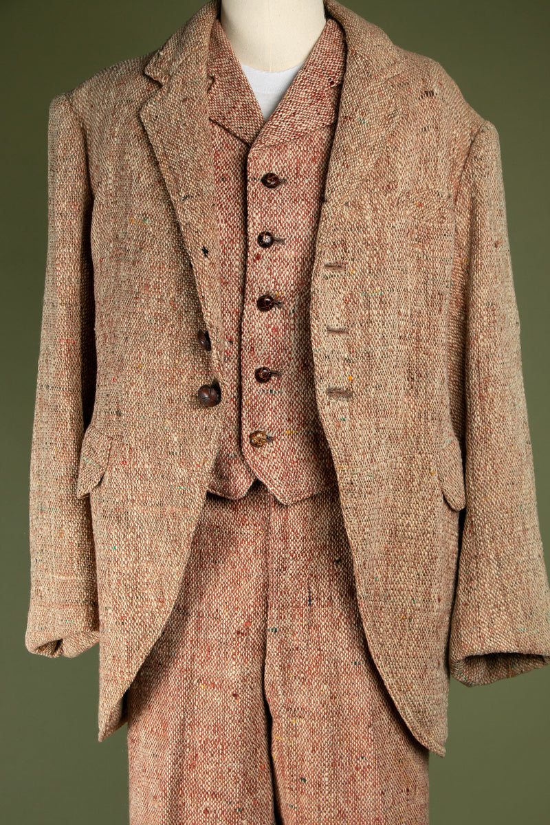 Antique 1890's Irish Tweed Suit with Pants, Vest and Blazer – Thief ...